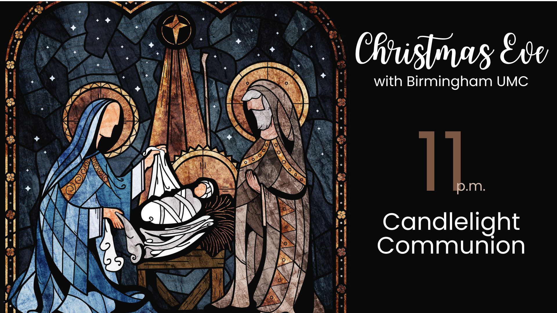 Christmas Eve Candlelight Communion - Birmingham United Methodist Church