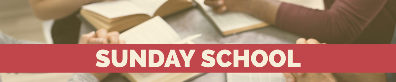 Sunday School Header - Birmingham United Methodist Church