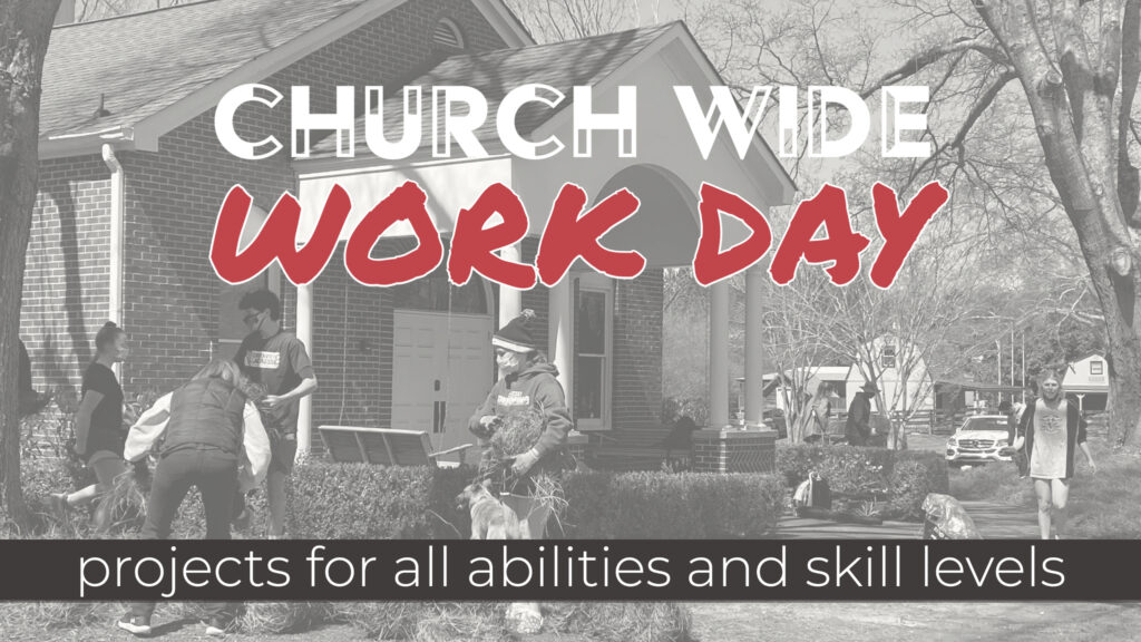 Church Wide Work Day - Birmingham United Methodist Church